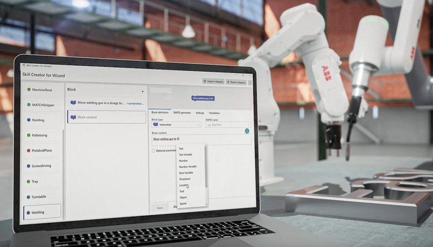 ABB estende Wizard Easy Programming ai robot industriali | Industria
